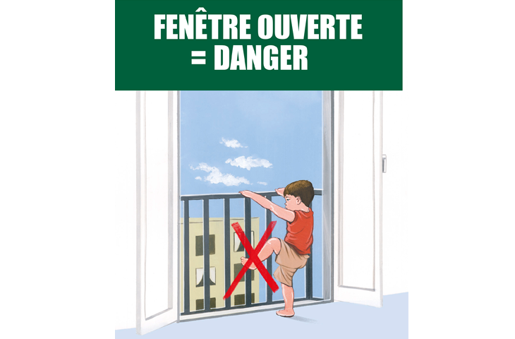 Défenestrations accidentelles : limiter les risques au quotidien